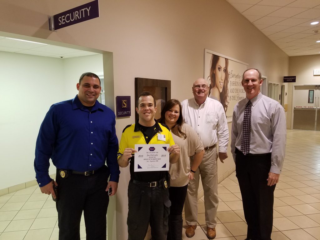 Joe DeCarlo recognized by USI and Clients | United Security, Inc.